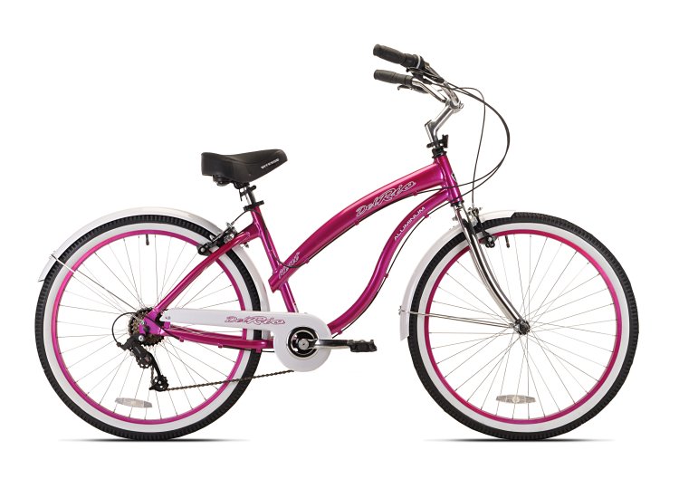 Kent 26 Del Rio Women's Cruiser Bike, Magenta